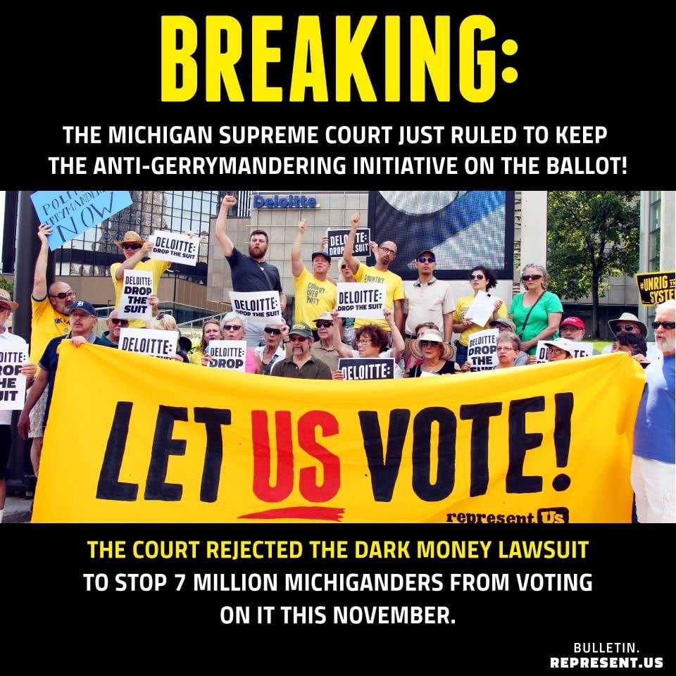 Michigan Campaign Timeline | RepresentUs