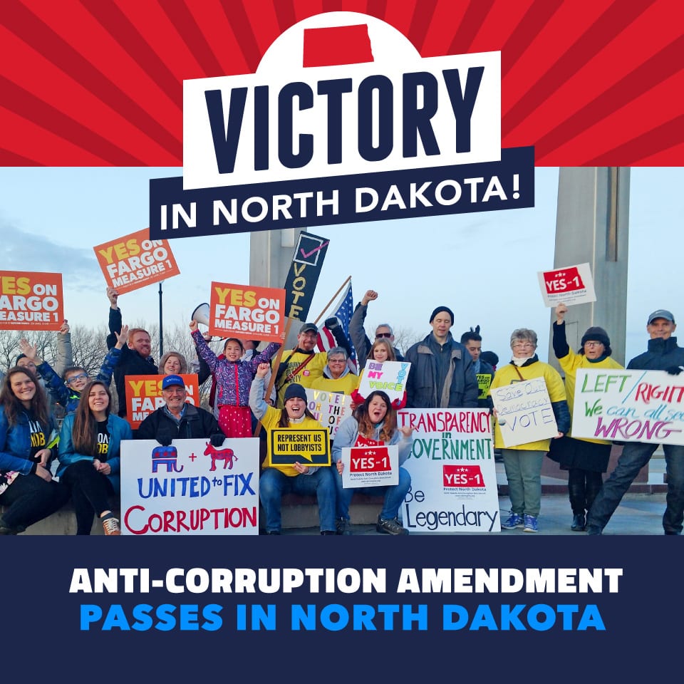 North Dakota: Anti-Corruption Amendment | RepresentUs