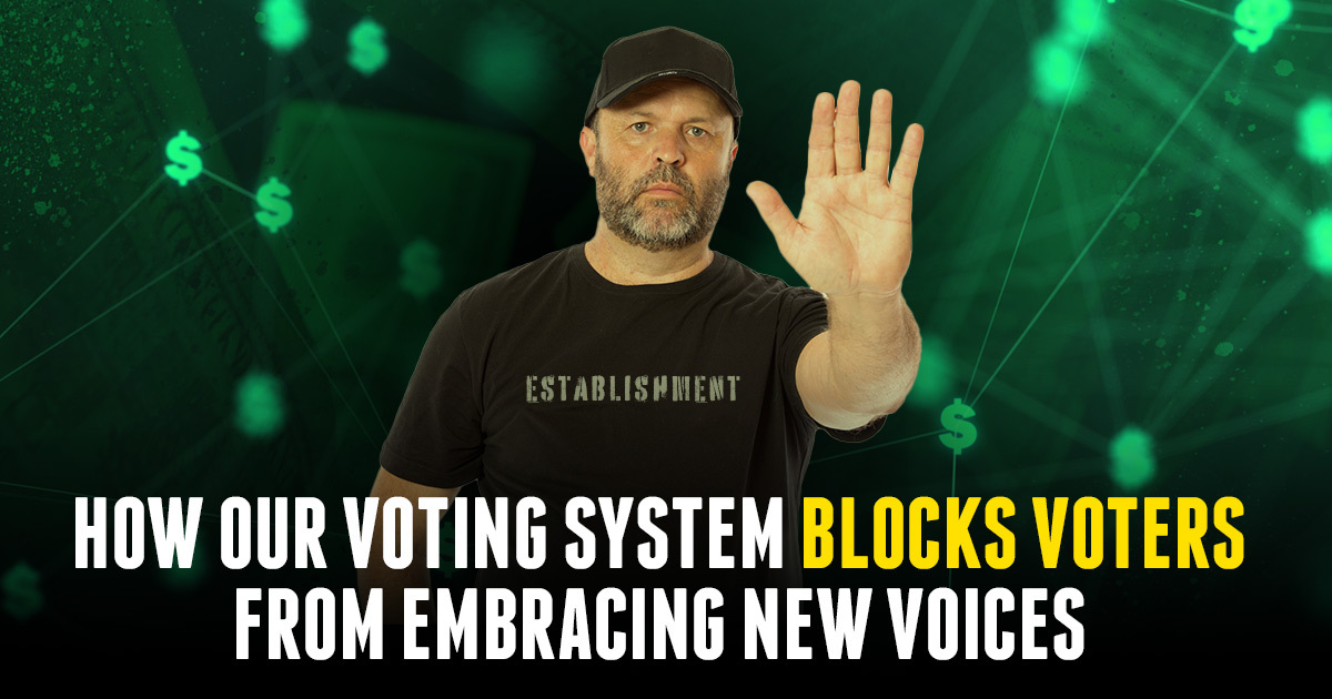 How our voting system blocks voters from embracing new voices | RepresentUs